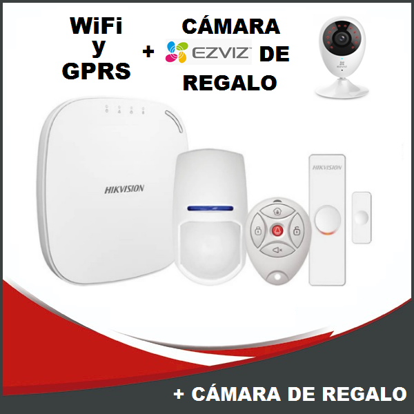 Kit de Alarma WiFi y GPRS | SeguridadCentro.com.ar